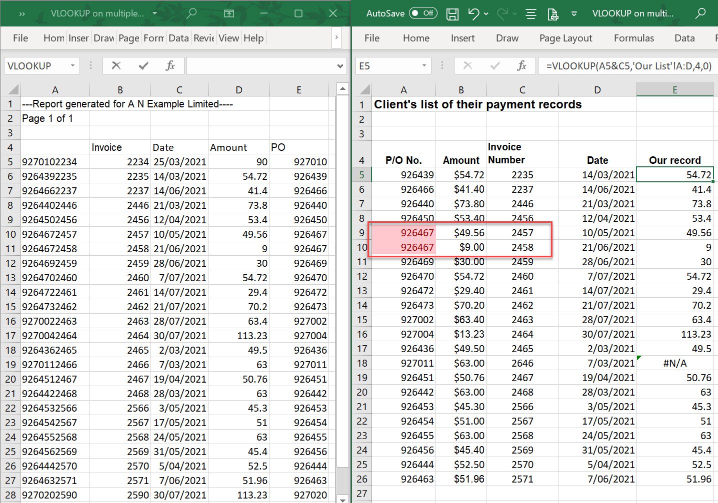 How To Do A VLOOKUP With Multiple Criteria In Excel Excel At Work