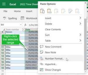 How to change date format in Excel 365 Online - Excel at Work