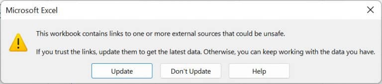 Find and break links in Excel - Excel at Work