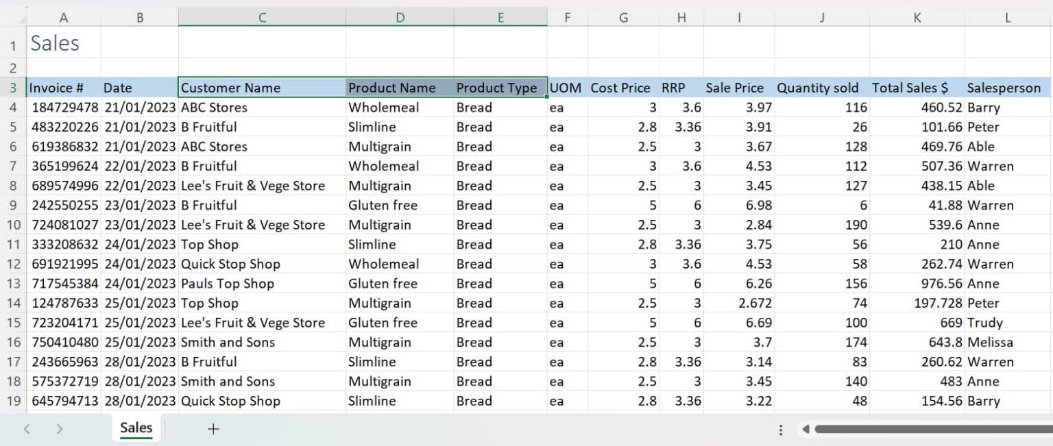 6 Filter shortcuts in Excel to save you time - Excel at Work