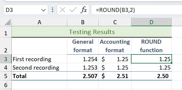 Round Off Formula In Excel With Round Function Excel At Work